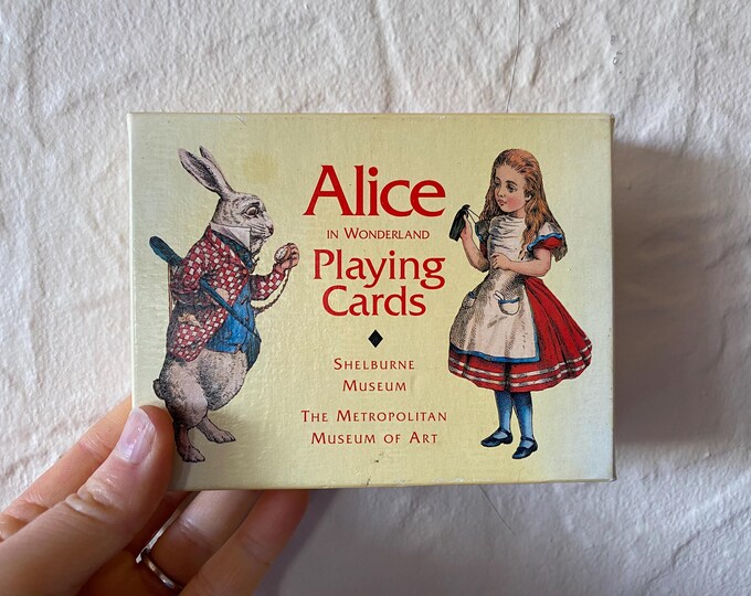 1997 Mma’s Alice in Wonderland Playing Cards, Vintage Playing Cards ...