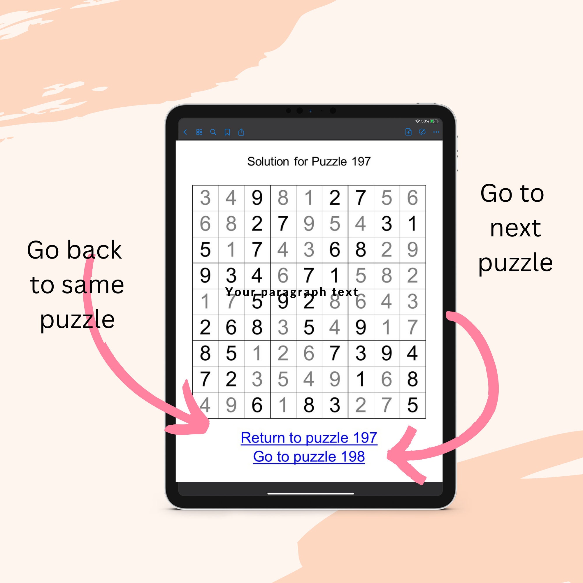 200 Easy Digital Download Sudoku Puzzles - Ipad, Goodnotes, Digital ...