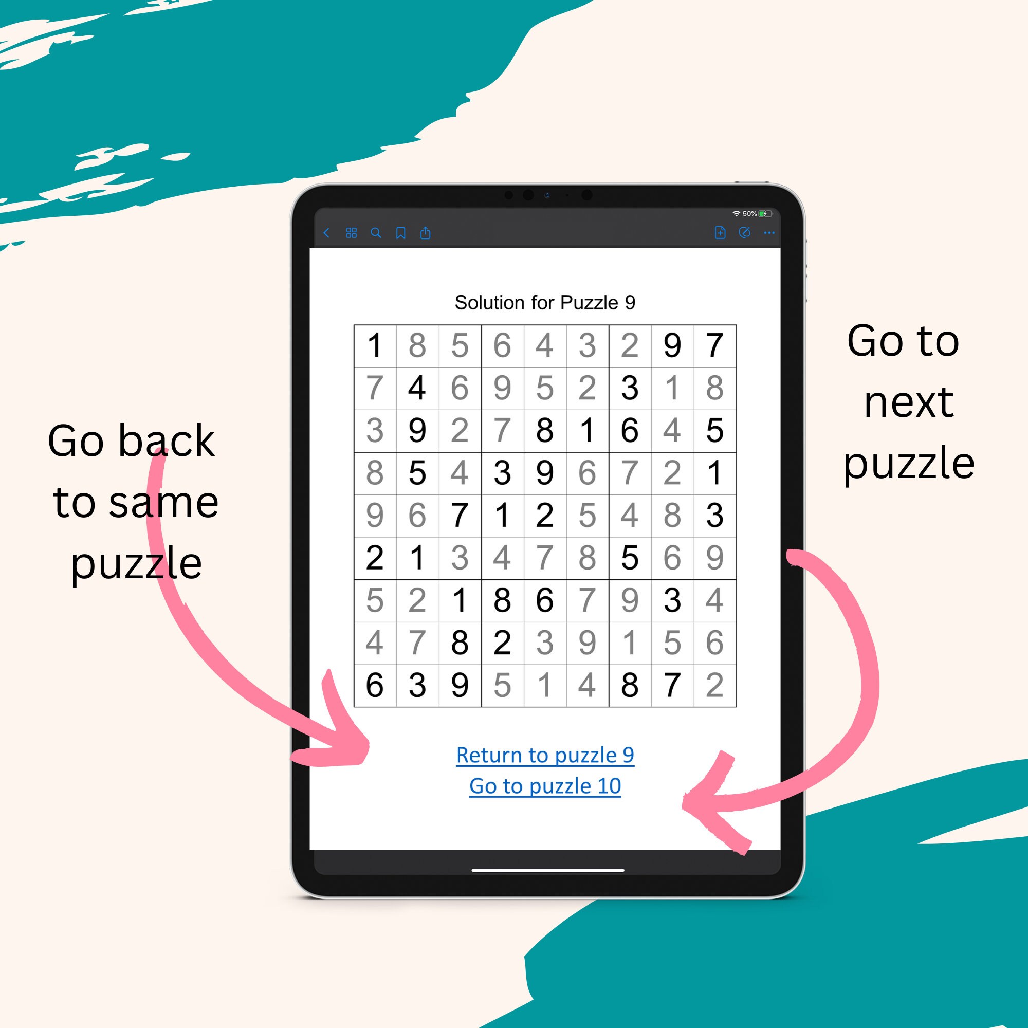 200 Medium Sudoku Digital Download Puzzles - Ipad, Goodnotes, Digital ...