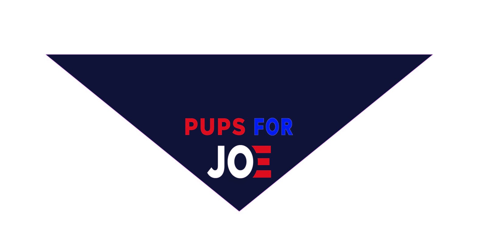 Pups for Joe Dog Bandana | Etsy