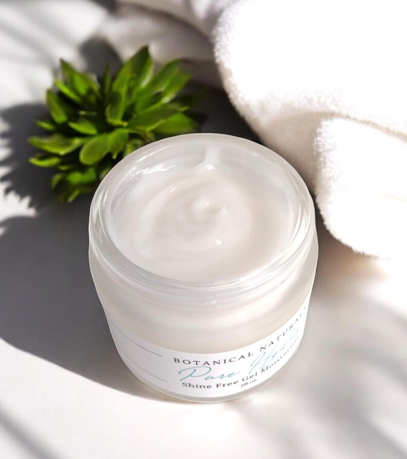 Hydrating Facial Gel, Shine Free, Mineral Rich Moisturizer, Sea Moss ...