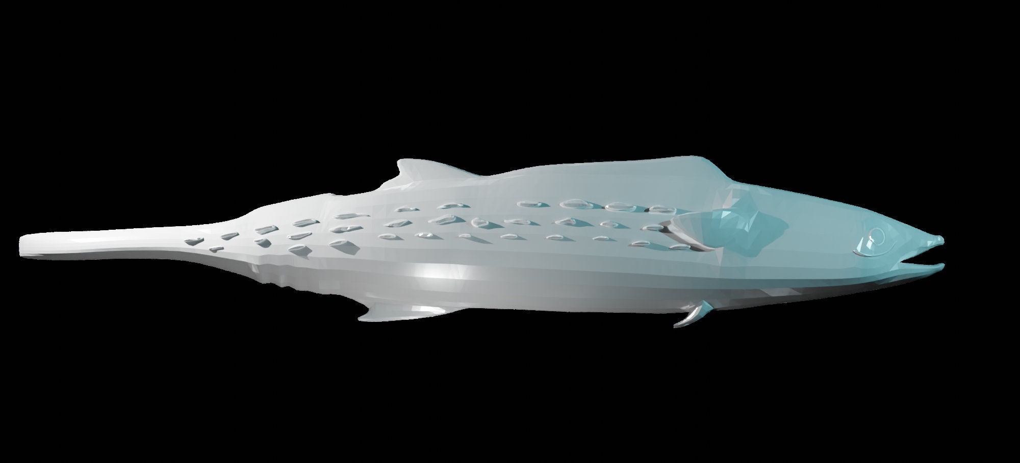 Claymore Fish Genshin Fan Made 3D STL File - Etsy