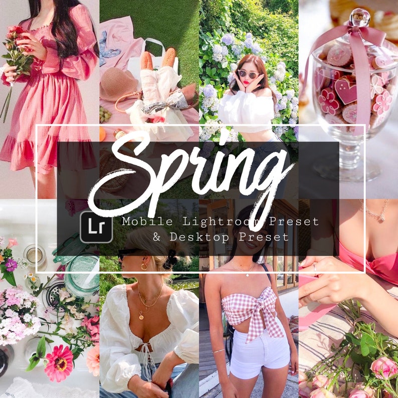 Spring Preset/ Mobile Lightroom Presets/ Desktop Lightroom | Etsy