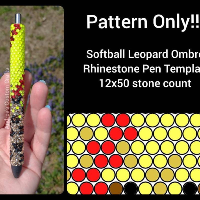 Softball Rhinestone - Etsy