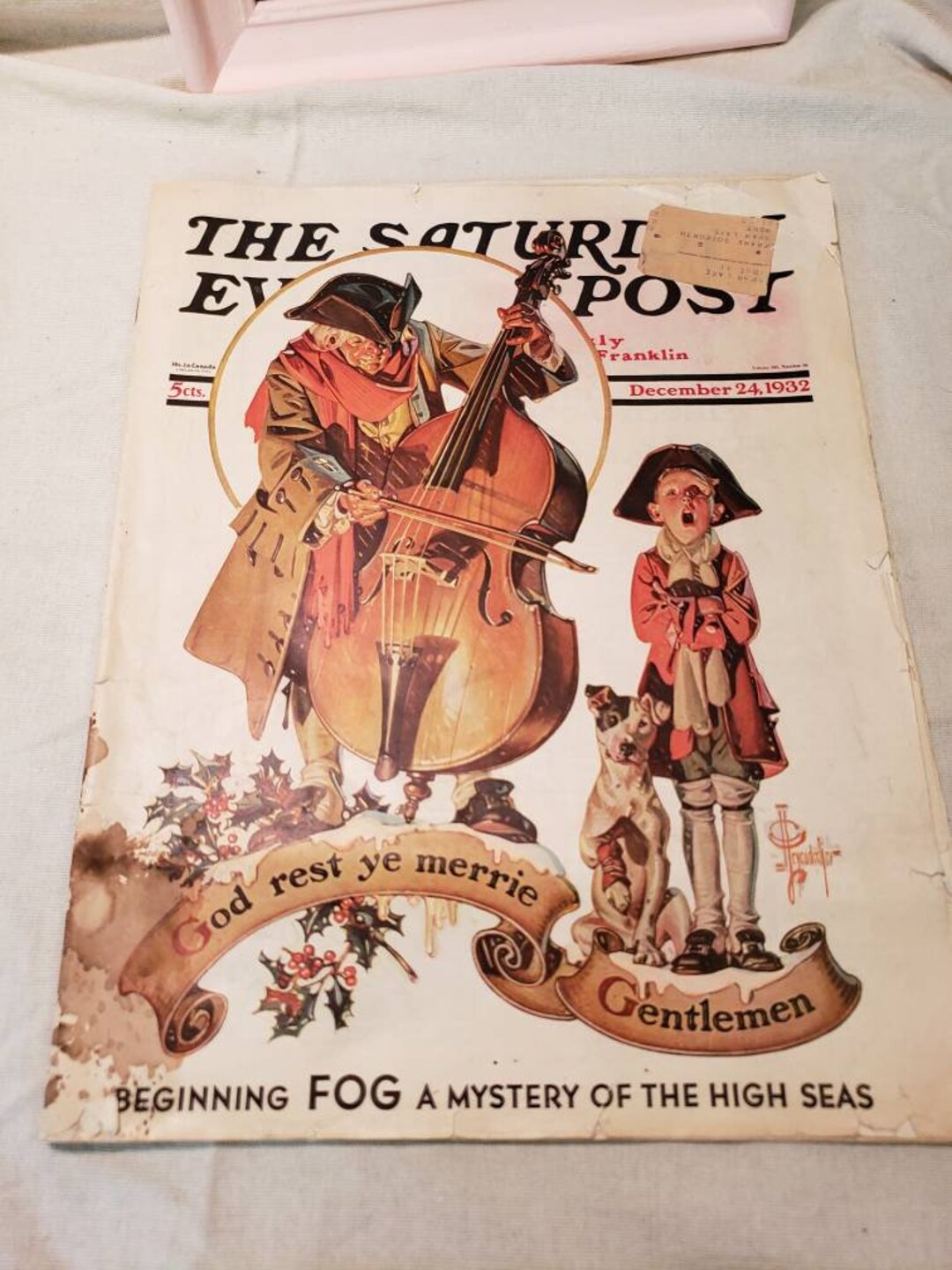 Vintage Paper Pack 1920s-1950s Includes Complete Saturday Evening Post ...