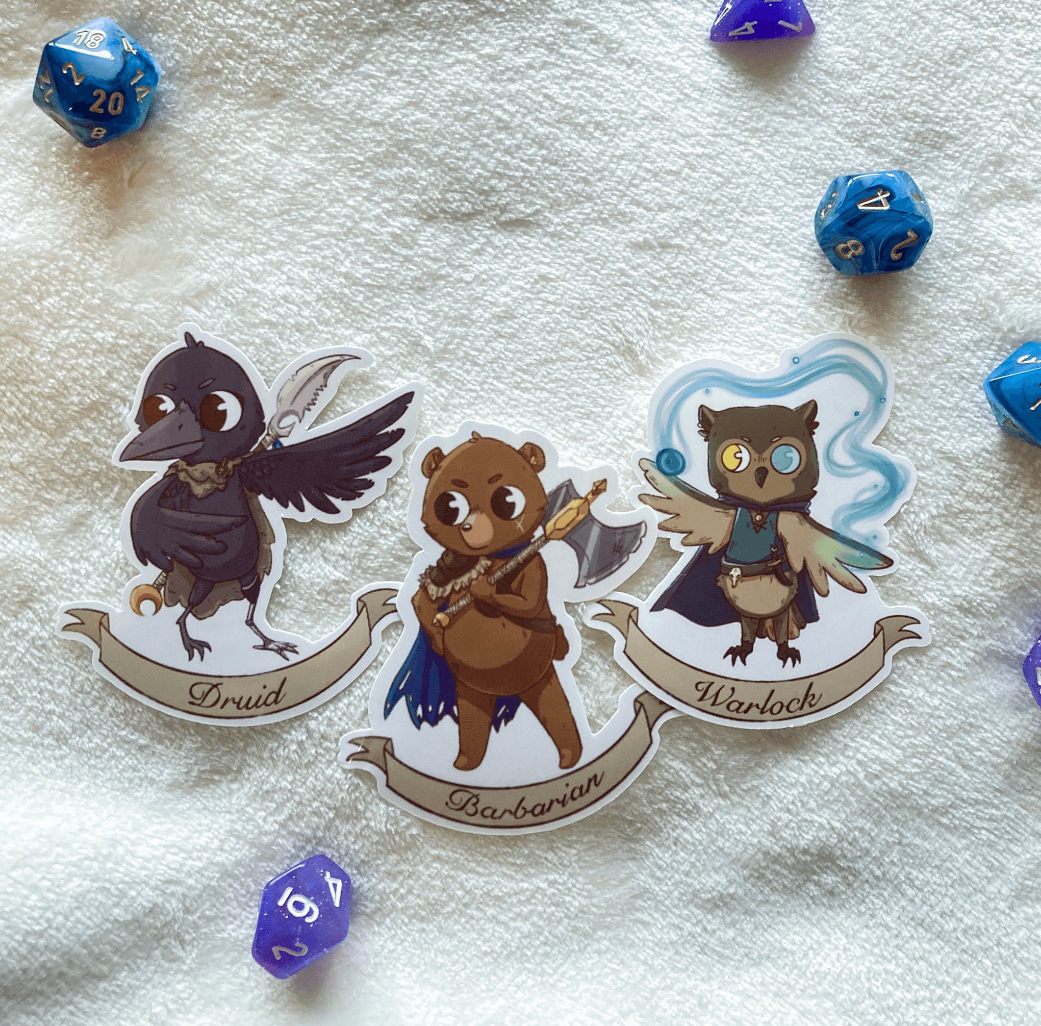 Druid: DND Woodland Animals - Etsy
