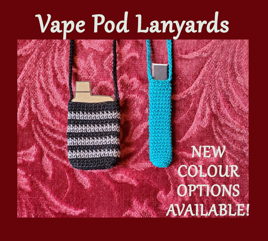 Vape Pod Lanyard - Vape Box Necklace - 100% Cotton - 30" Cord ...