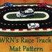 Wrn's Race Track Mat Pattern PDF File - Etsy