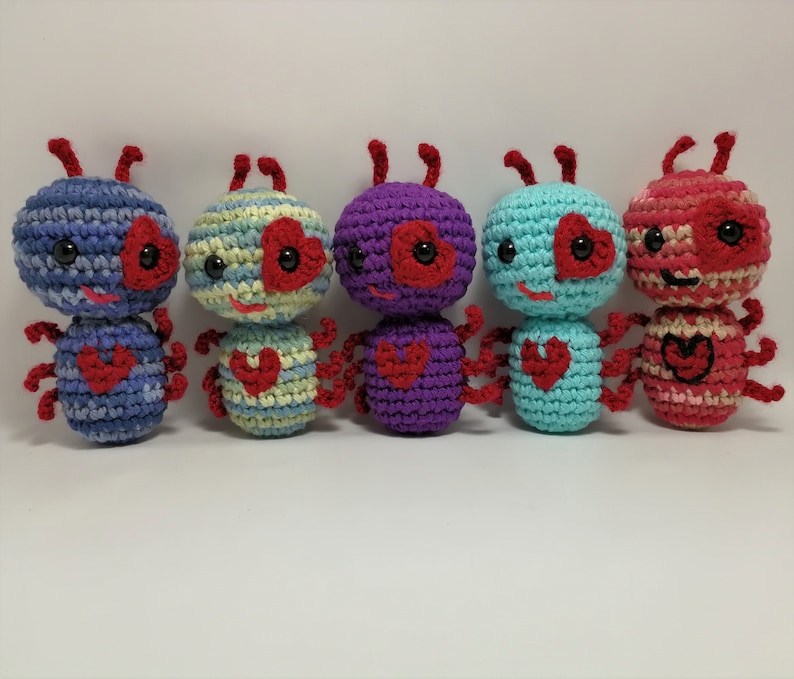 Wrn's Love Bug PATTERN PDF Crochet Pattern - Etsy