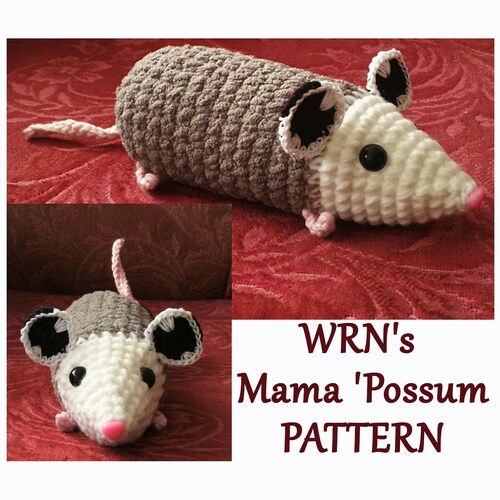 Wrn's Pocket 'possum PATTERN PDF Crochet Pattern - Etsy