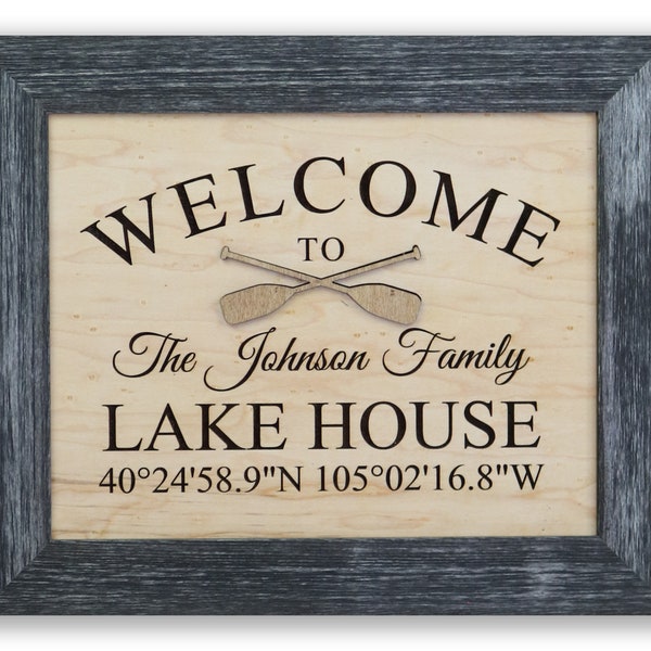 Lake House Sign - Etsy