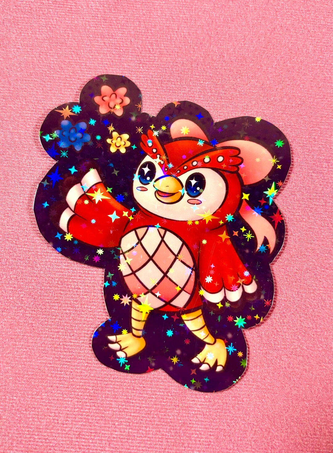 Celeste: Holographic Vinyl Sticker - Etsy