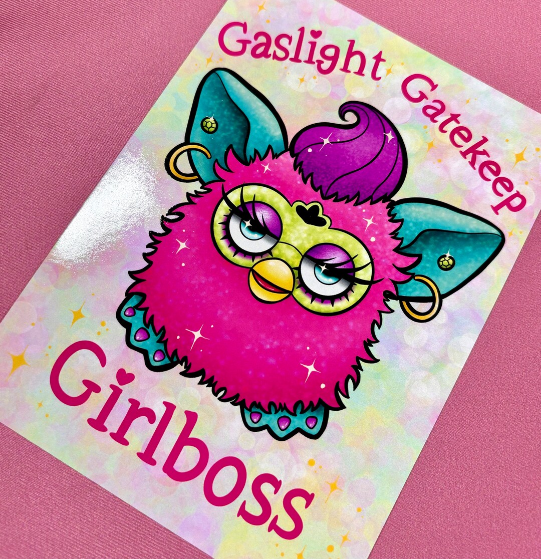 Yassified Furby: Glossy Art Print - Etsy