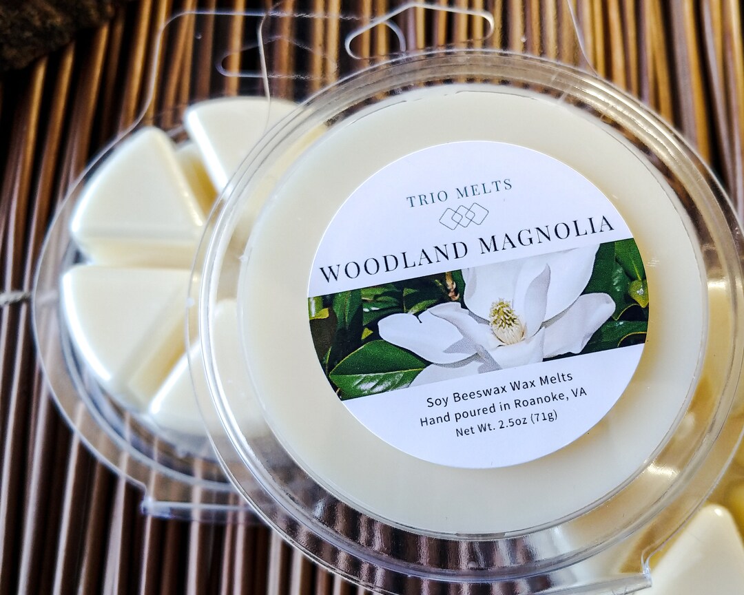 Magnolia Wax Melt, Woodland Theme, Floral Scent, Woodsy - Etsy