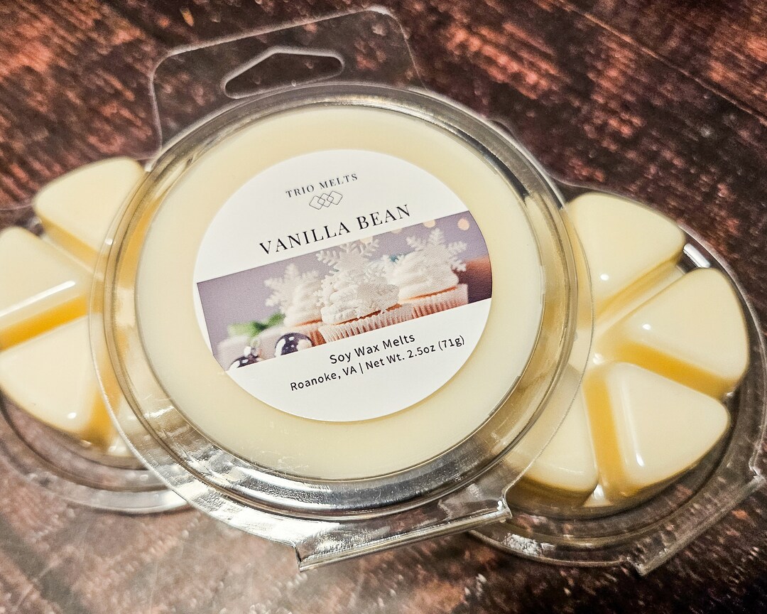 Vanilla Bean | Wax Melt | Trio Melts - Etsy