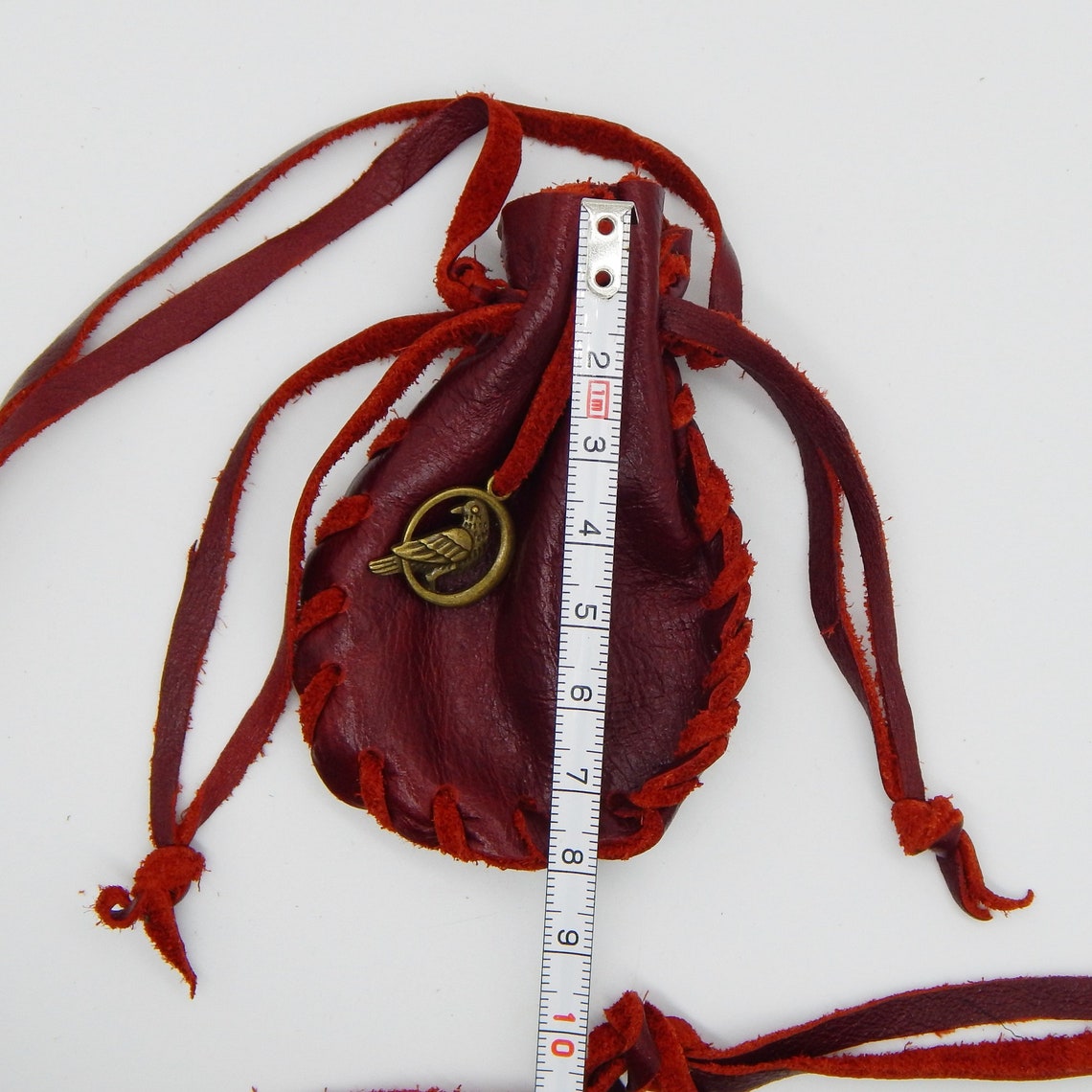 Leather Amulet Pouch for Talisman Crystals or Keepsakes - Etsy UK