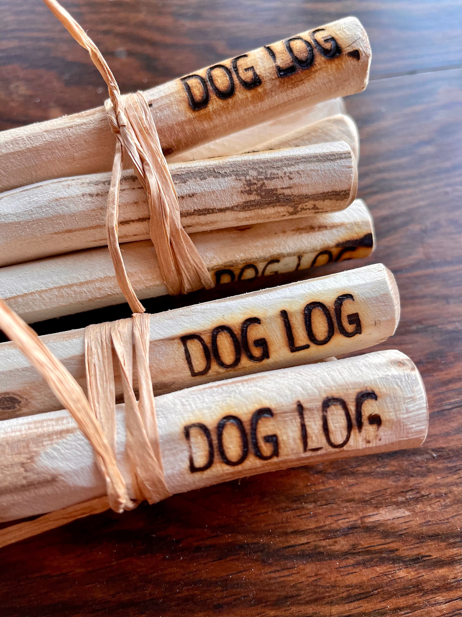 Dog Logs Small Dog Fetching Sticks Dog Toys Organic | Etsy