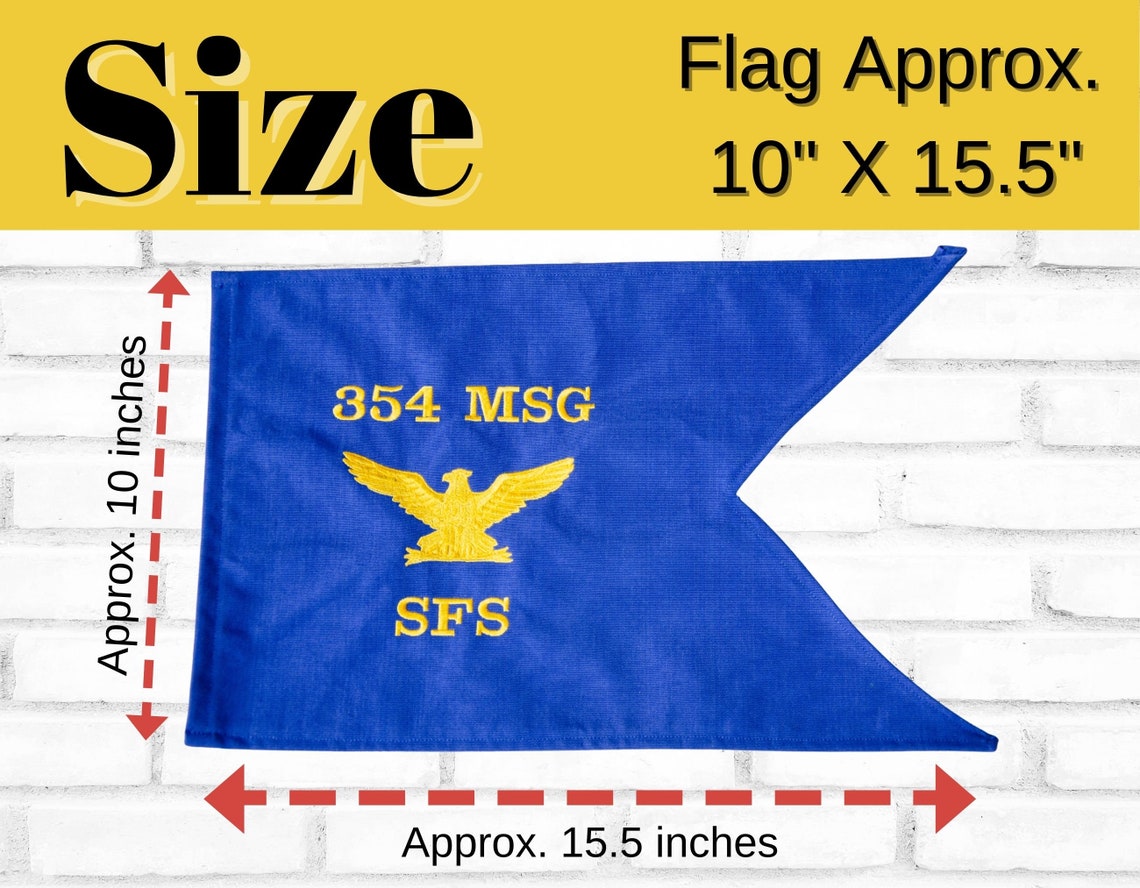 Air Force Guidon Flag USAF Medium Size Flag 10 X - Etsy