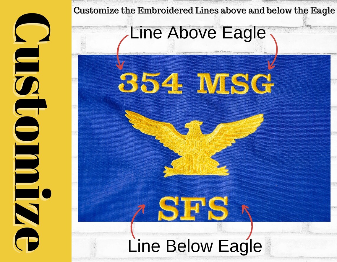 Air Force Guidon Flag USAF Medium Size Flag 10 X | Etsy