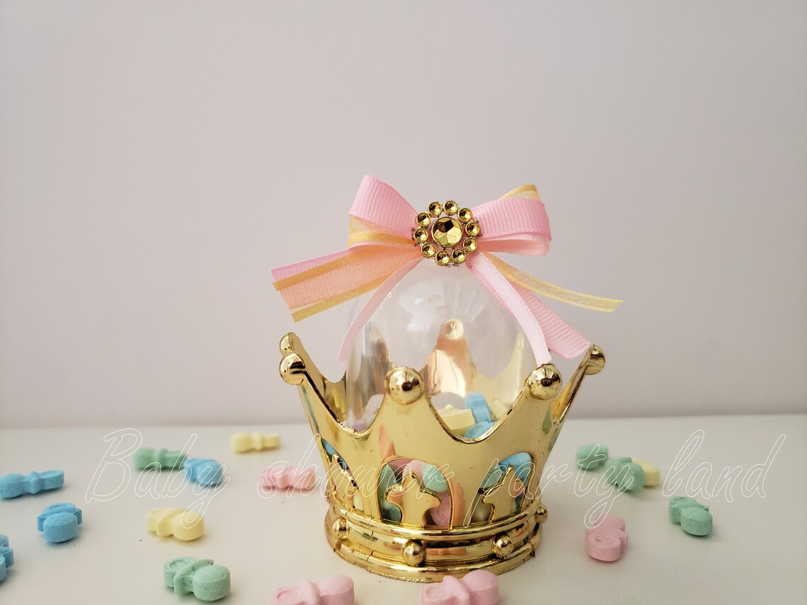 Little Princess A Set of 12 Gold Fillable Crowns Baby - Etsy