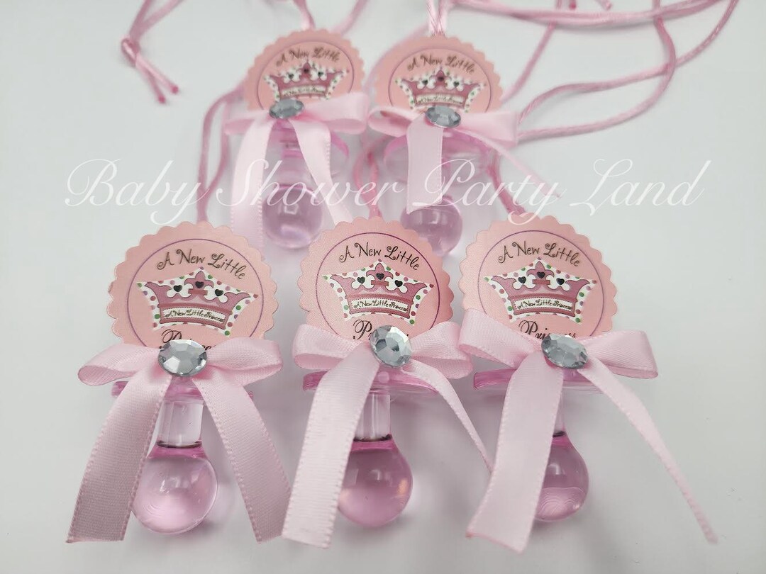 Princess Baby Shower Decorations | A Set of 12 Princess Pacifier ...