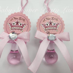Princess Baby Shower Decorations | A Set of 12 Princess Pacifier ...