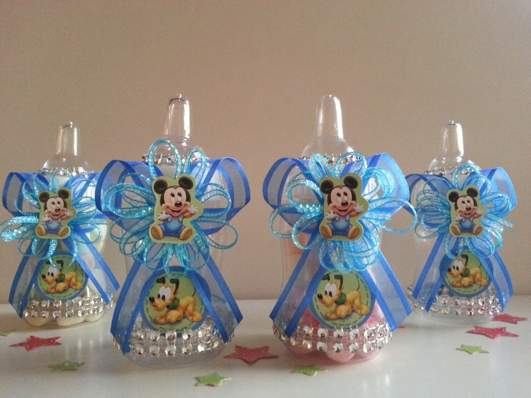 Baby Shower Mickey Mouse Theme / A Set of 12 Baby Shower Favors /prizes ...