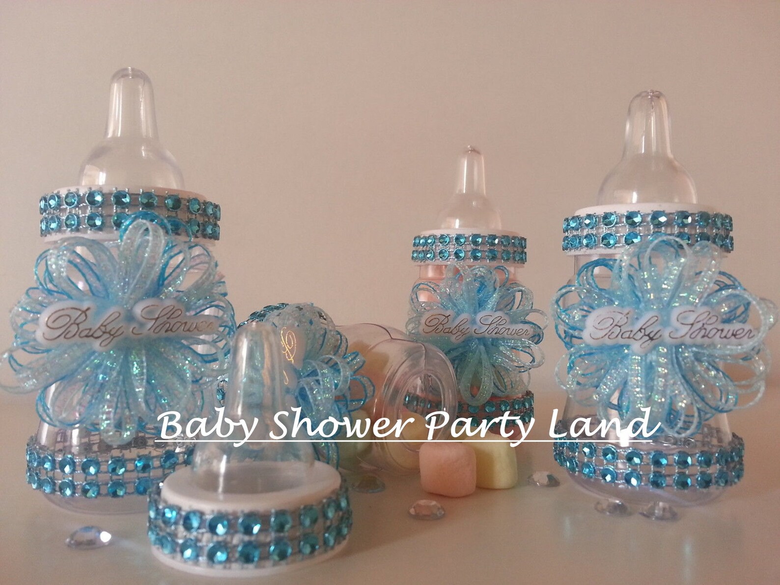 Baby Shower Decoration / A Set of 12 Fillable Baby Shower - Etsy