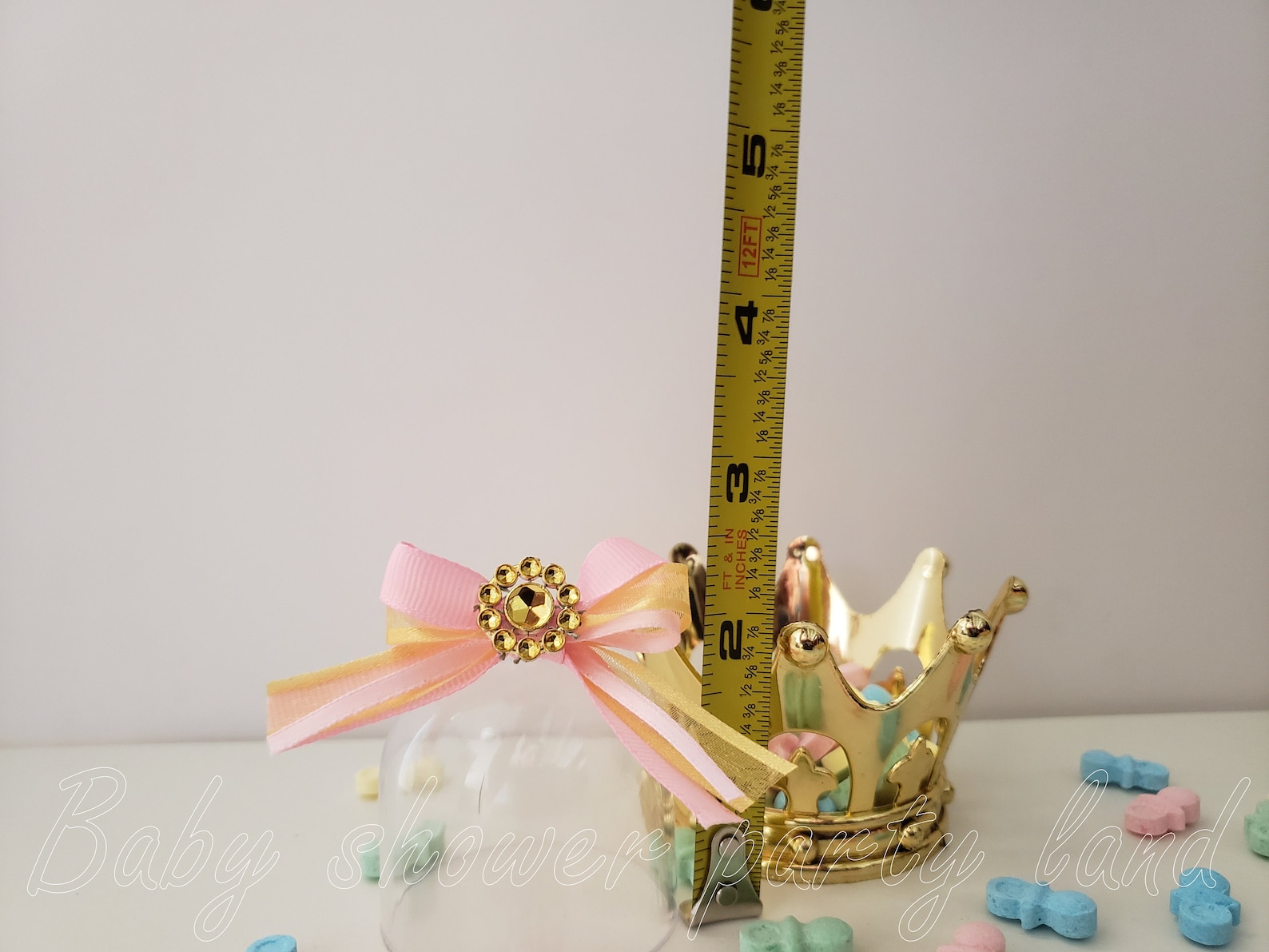 Little Princess A Set of 12 Gold Fillable Crowns Baby - Etsy