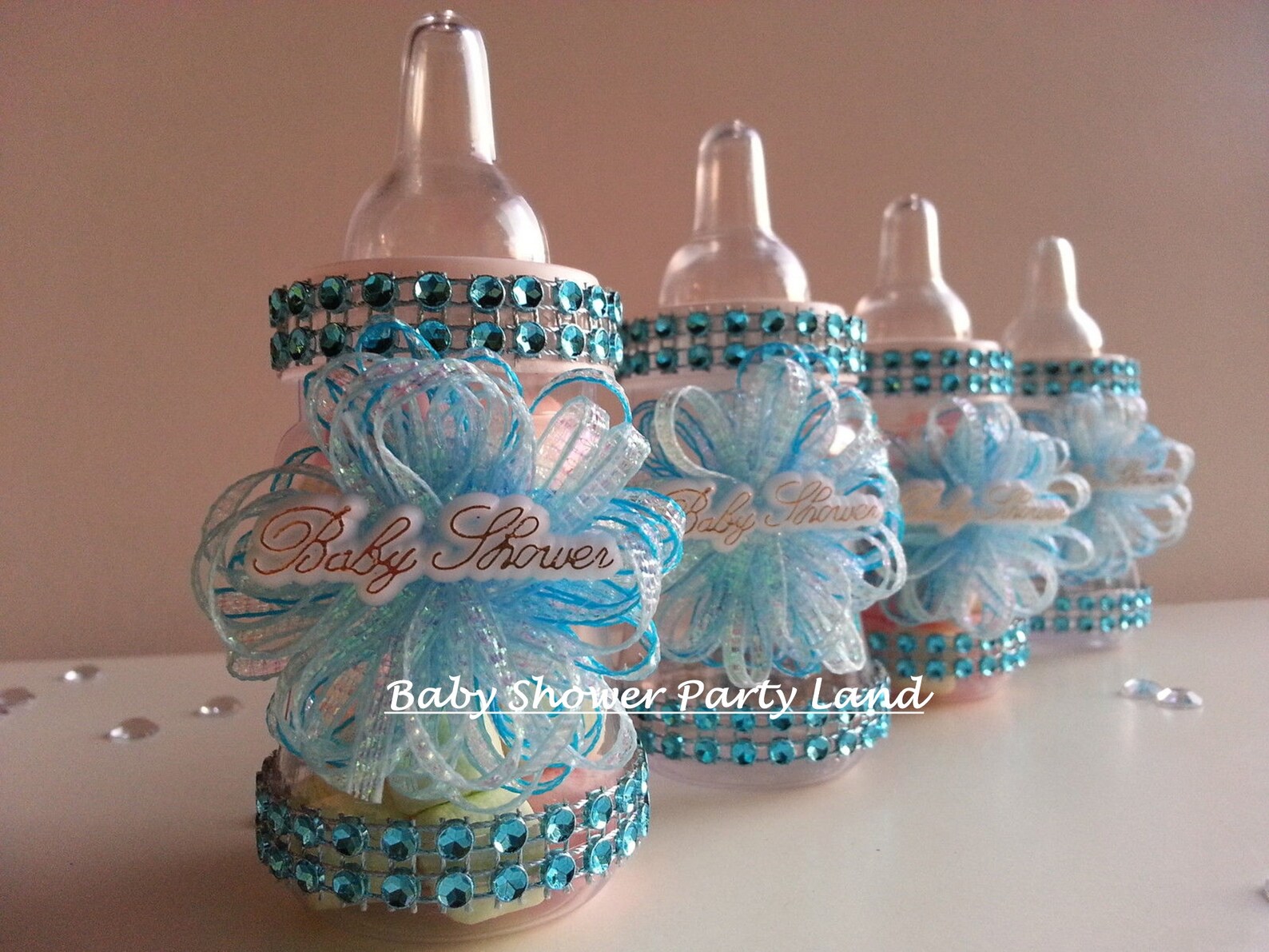 Baby Shower Decoration / A Set of 12 Fillable Baby Shower - Etsy