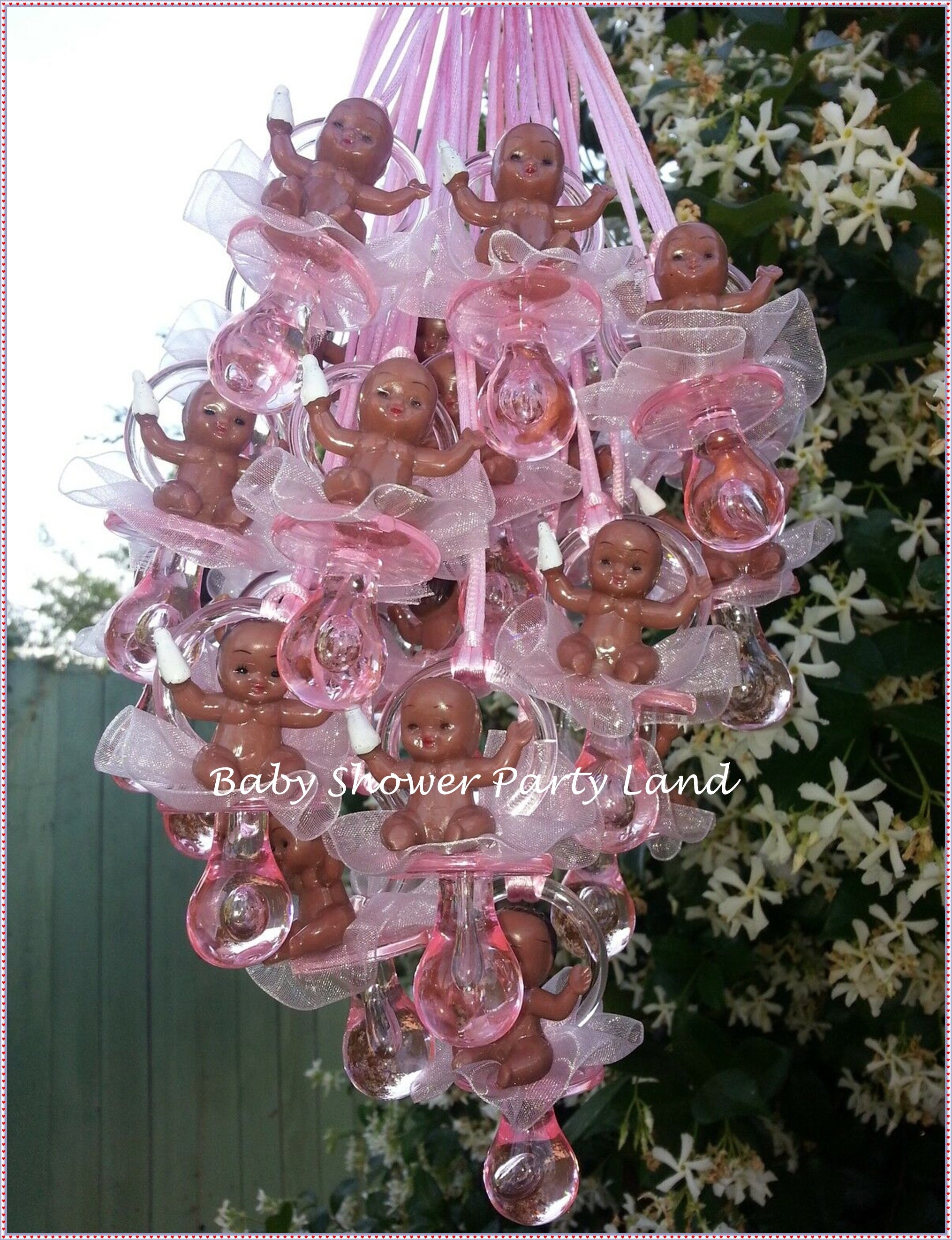 African American Baby Shower Pacifiers Necklaces A Set of 12 - Etsy