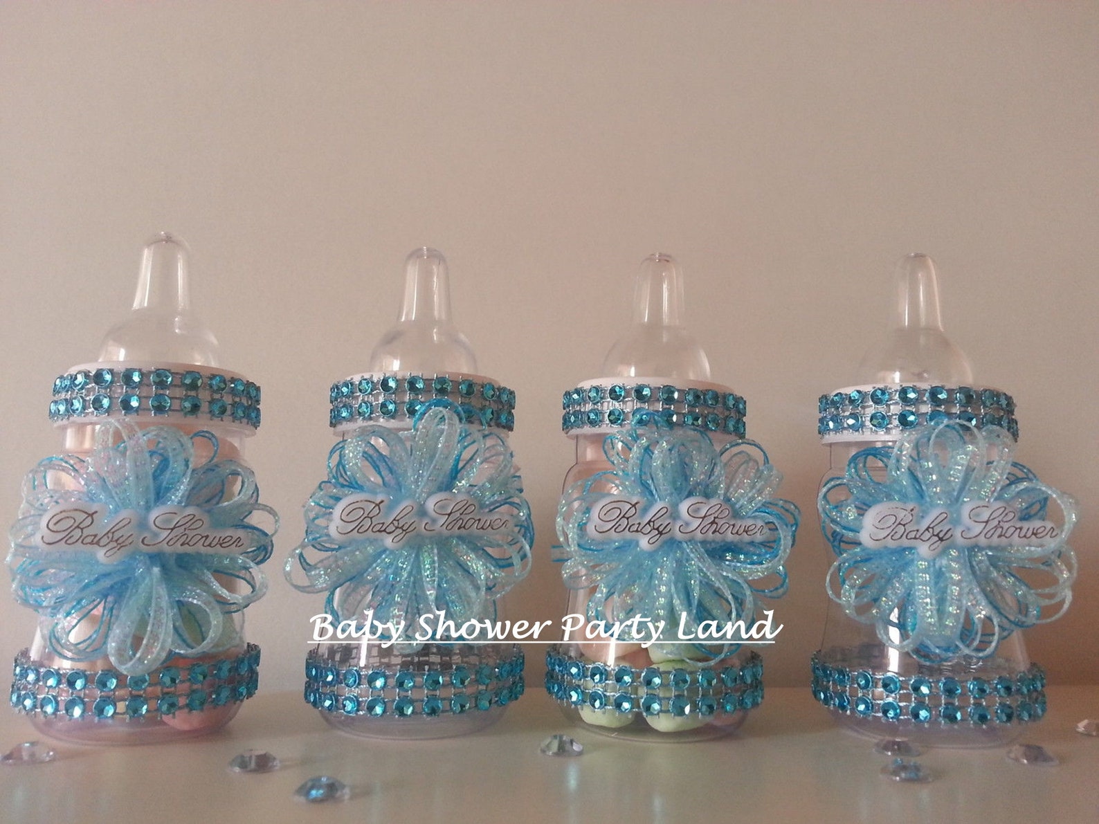 Baby Shower Decoration / A Set of 12 Fillable Baby Shower - Etsy