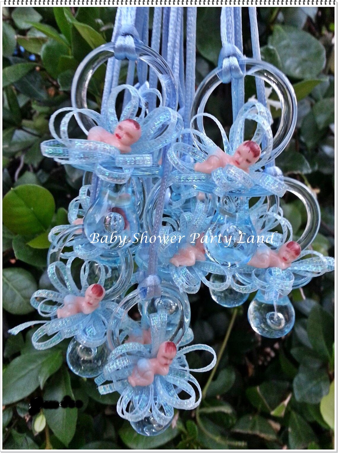 Baby Shower Decoration A Set of 12 Pacifiers Necklace With a | Etsy