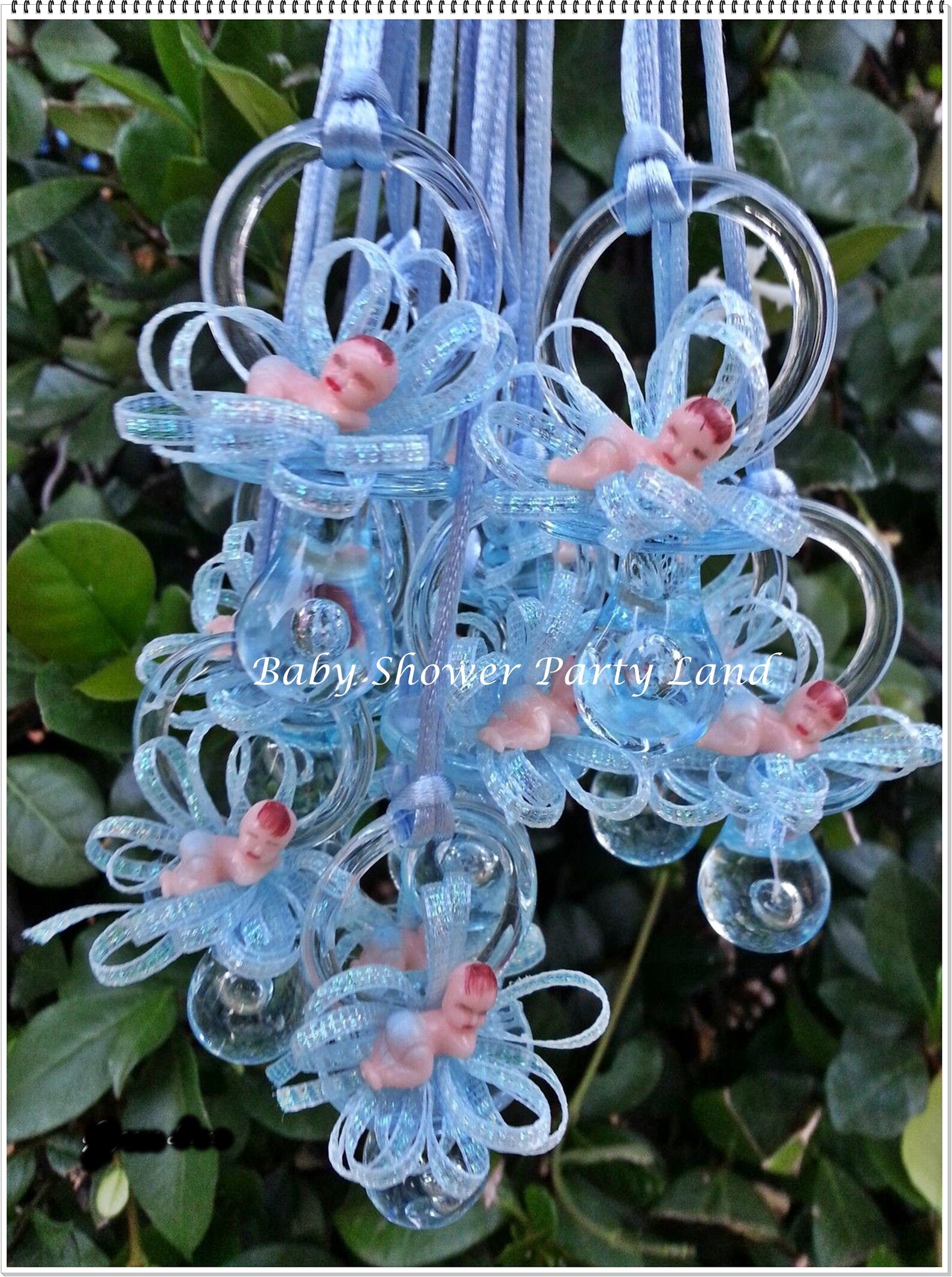 Baby Shower Decoration A Set of 12 Pacifiers Necklace With a | Etsy