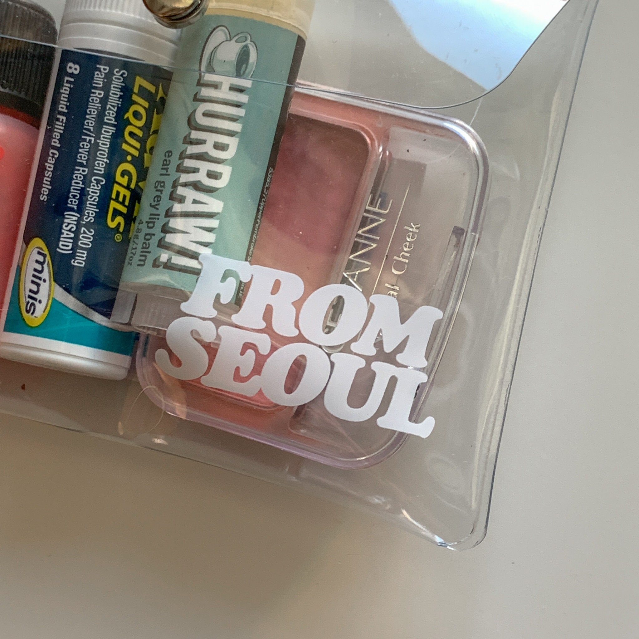 Korean Style Clear Pouch PVC Pouch Cosmetic Pouch - Etsy