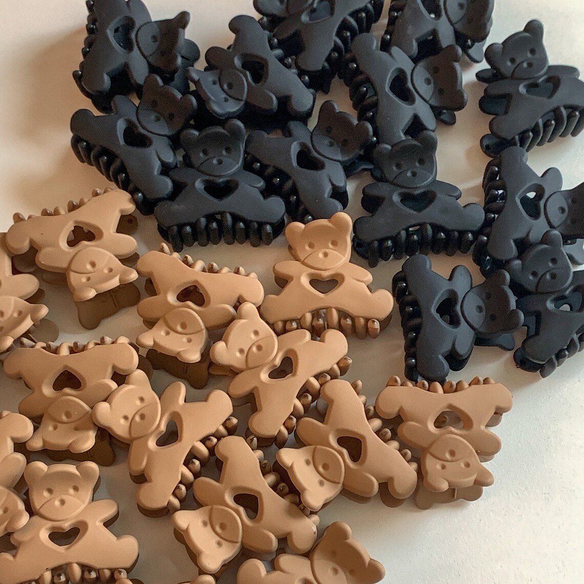 Teddy Bear Claw Clip Hair Clip Korean Style Claw Clip Cute - Etsy