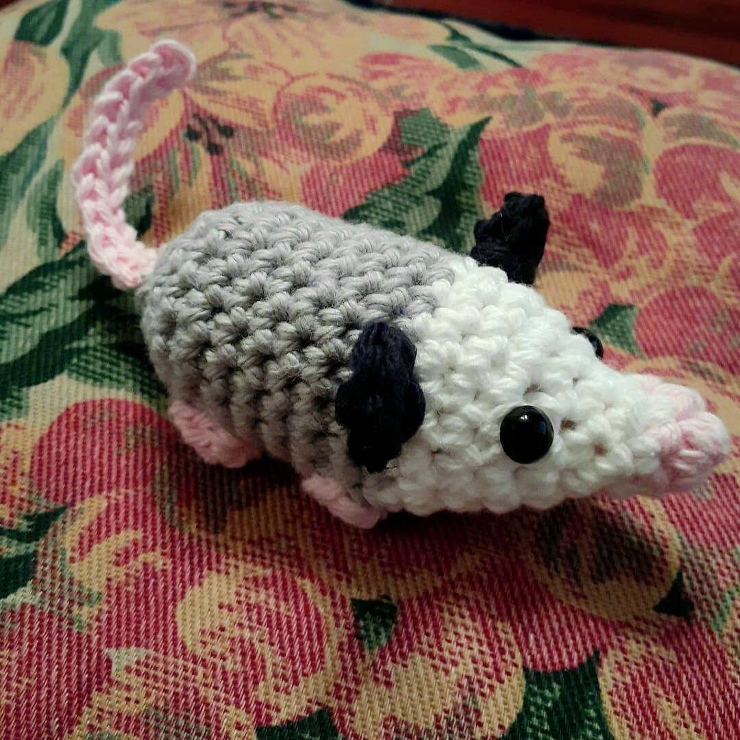 Crochet Possum Possum Plush Possum Stuffed Animal Opossum - Etsy