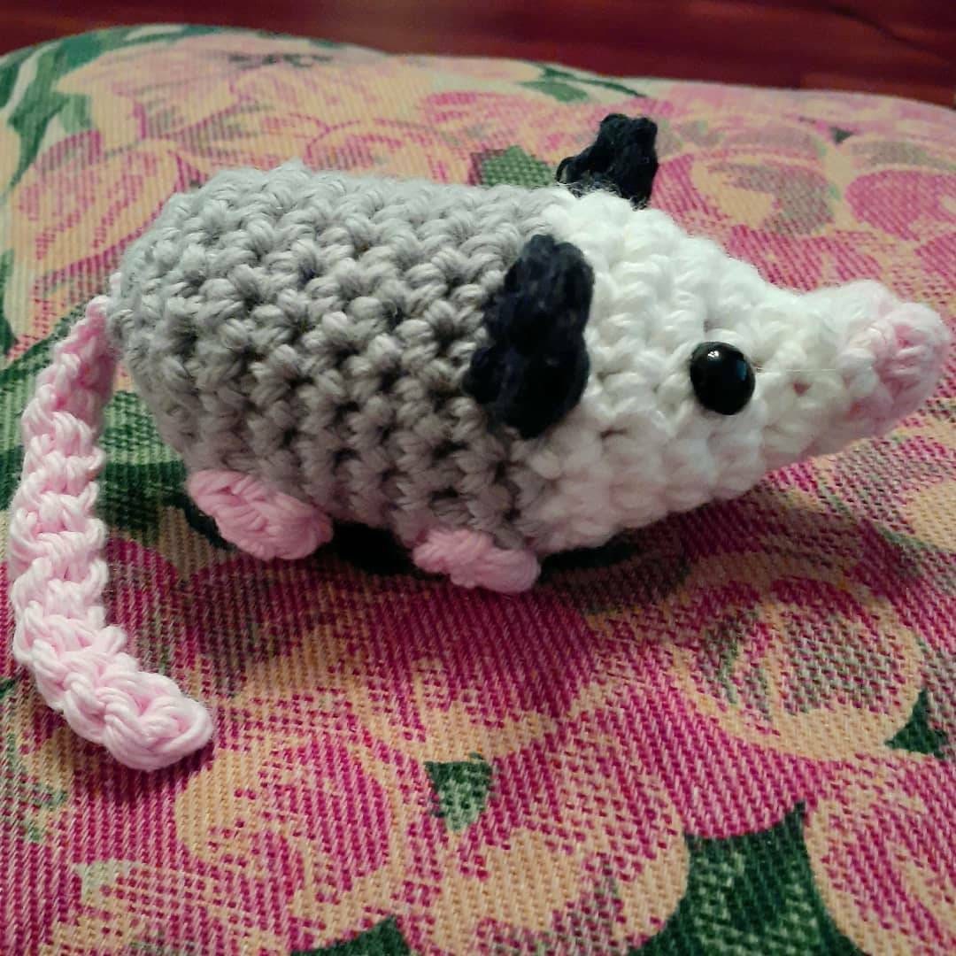 Crochet Possum Possum Plush Possum Stuffed Animal Opossum - Etsy