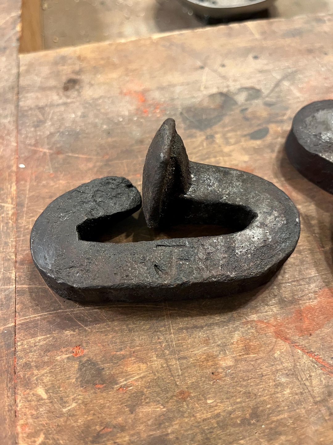 Bent Railroad Spike Decoration - Etsy