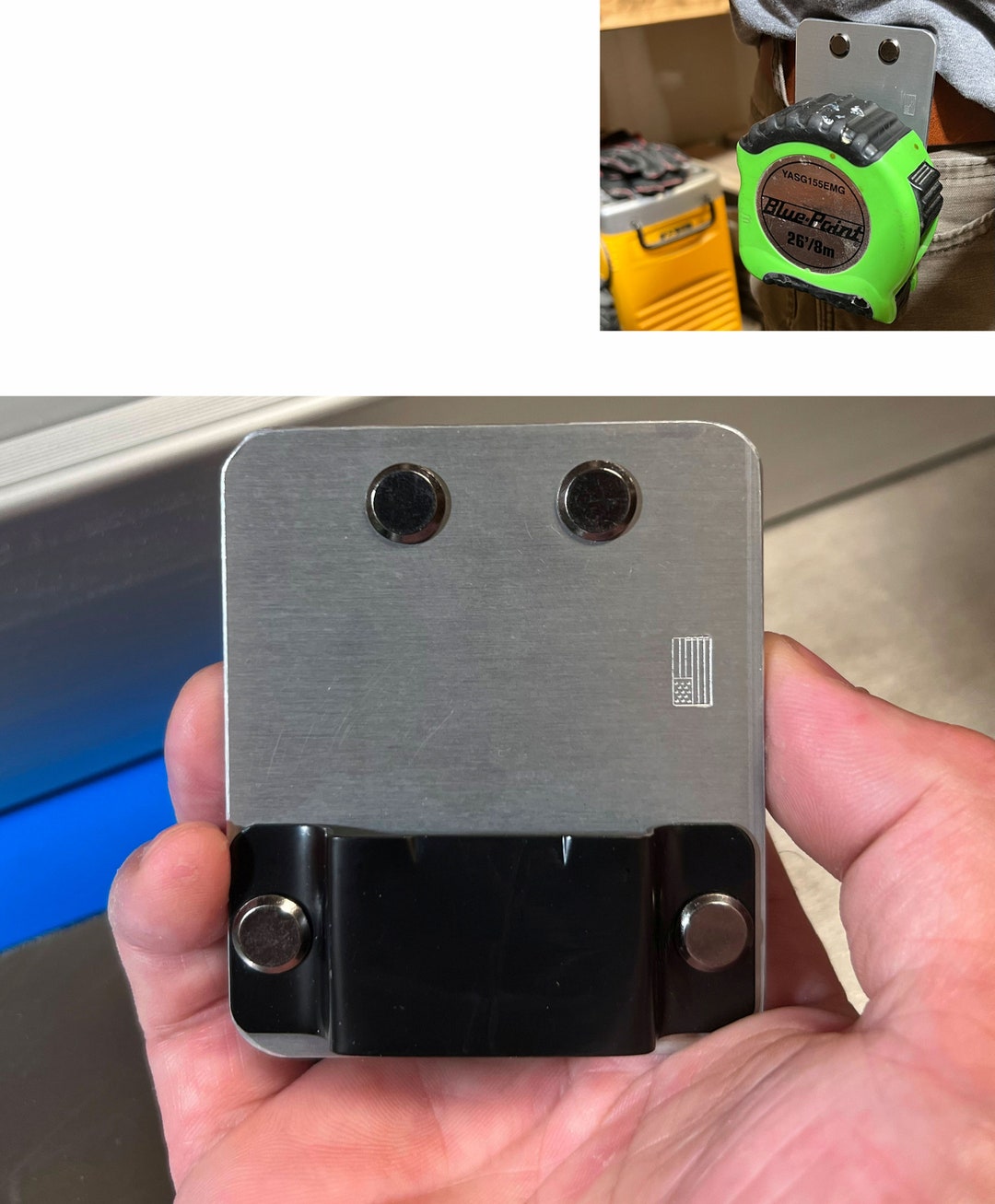 Tape Measure Holder Measuring Tool Holster Heavy-duty, Compact Clip for ...