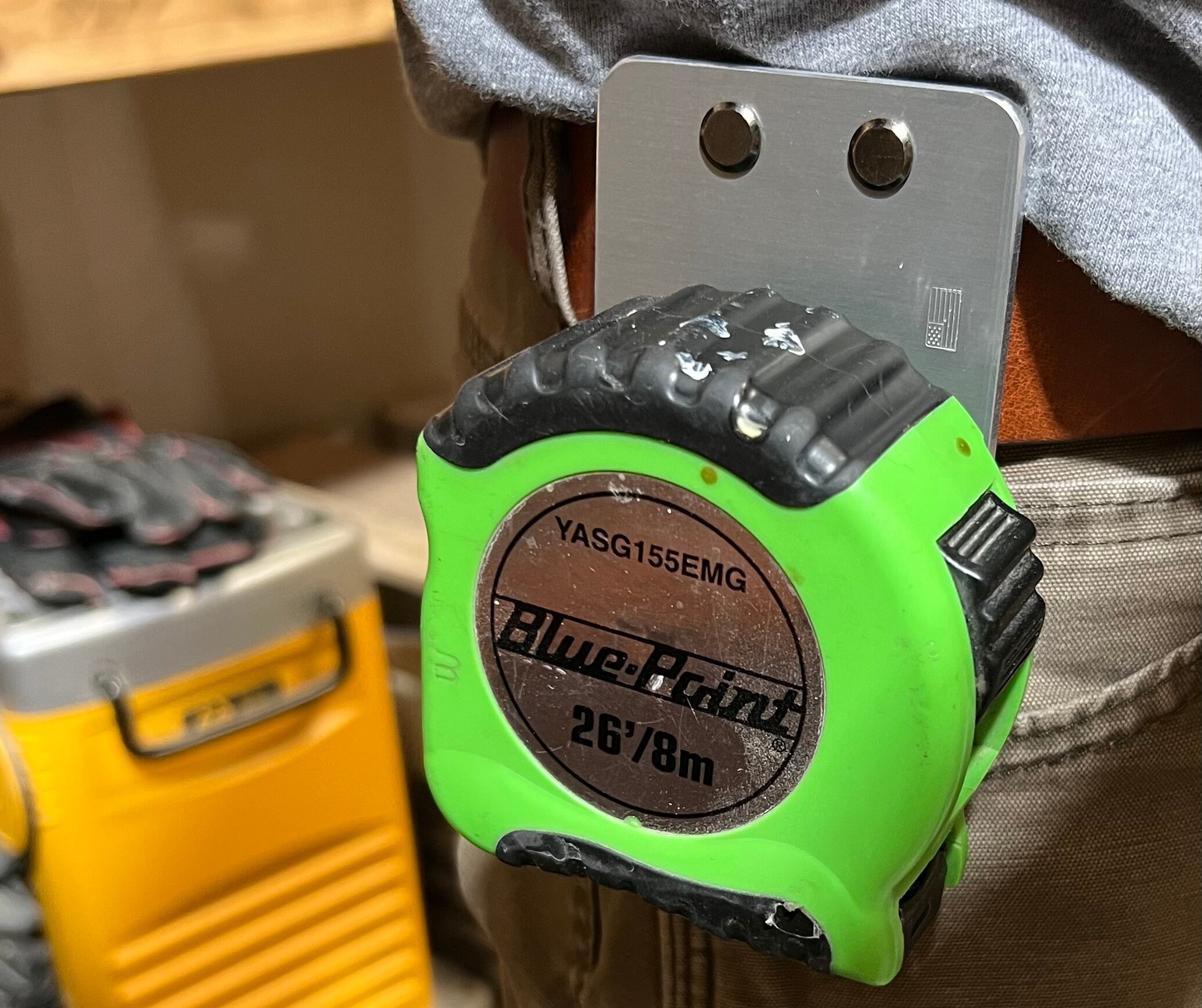 Tape Measure Holder Measuring Tool Holster Heavy-duty, Compact Clip for ...