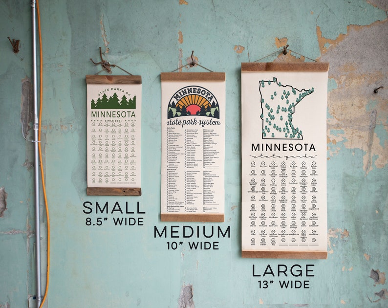 MN State Park Adventure Checklist WITH Pen // Minnesota State Park ...