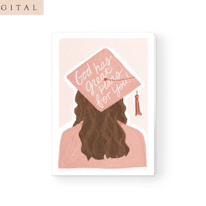 Christian Graduation Card PRINTABLE Religious Congrats Card Catholic ...