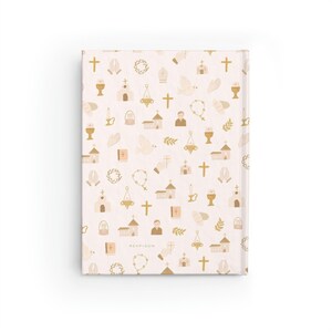 Catholic Journal, Lined Faith Prayer Notebook, Cute Church Design ...
