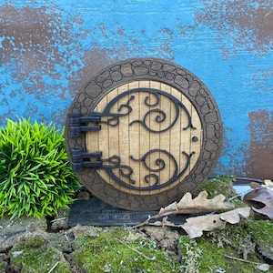 Hobbit Door, Lord of the Rings Decor, Lotr Door Decor, Shire Fairy Door ...