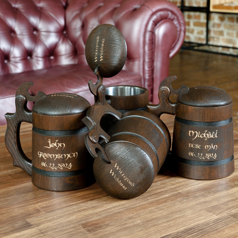 Tavern Tankard Wooden - Etsy