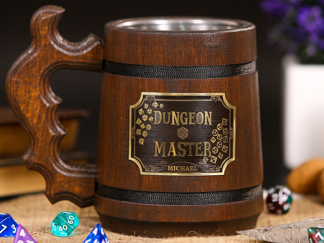 Dungeon Master Tankard, Dnd Dm Mug, Dungeons and Dragons Gifts ...