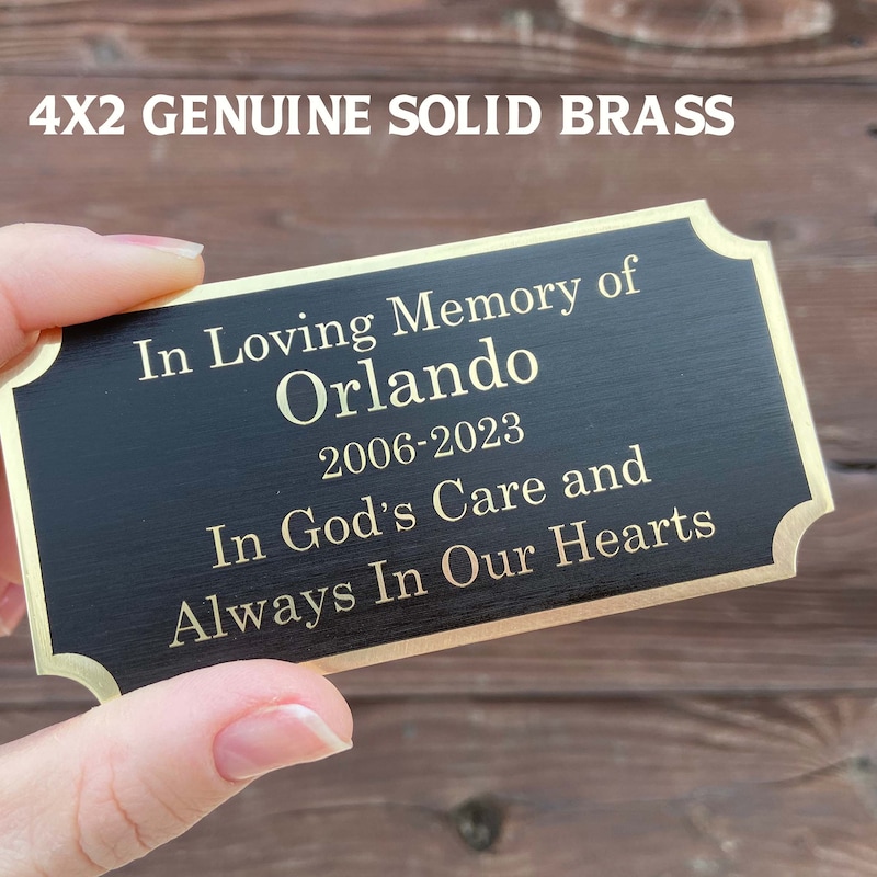 Trophy Engraving Name Plate - Etsy