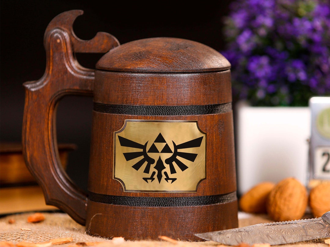 Legend of Zelda Mug, Personalized Triforce Gamer Gift for Him ...