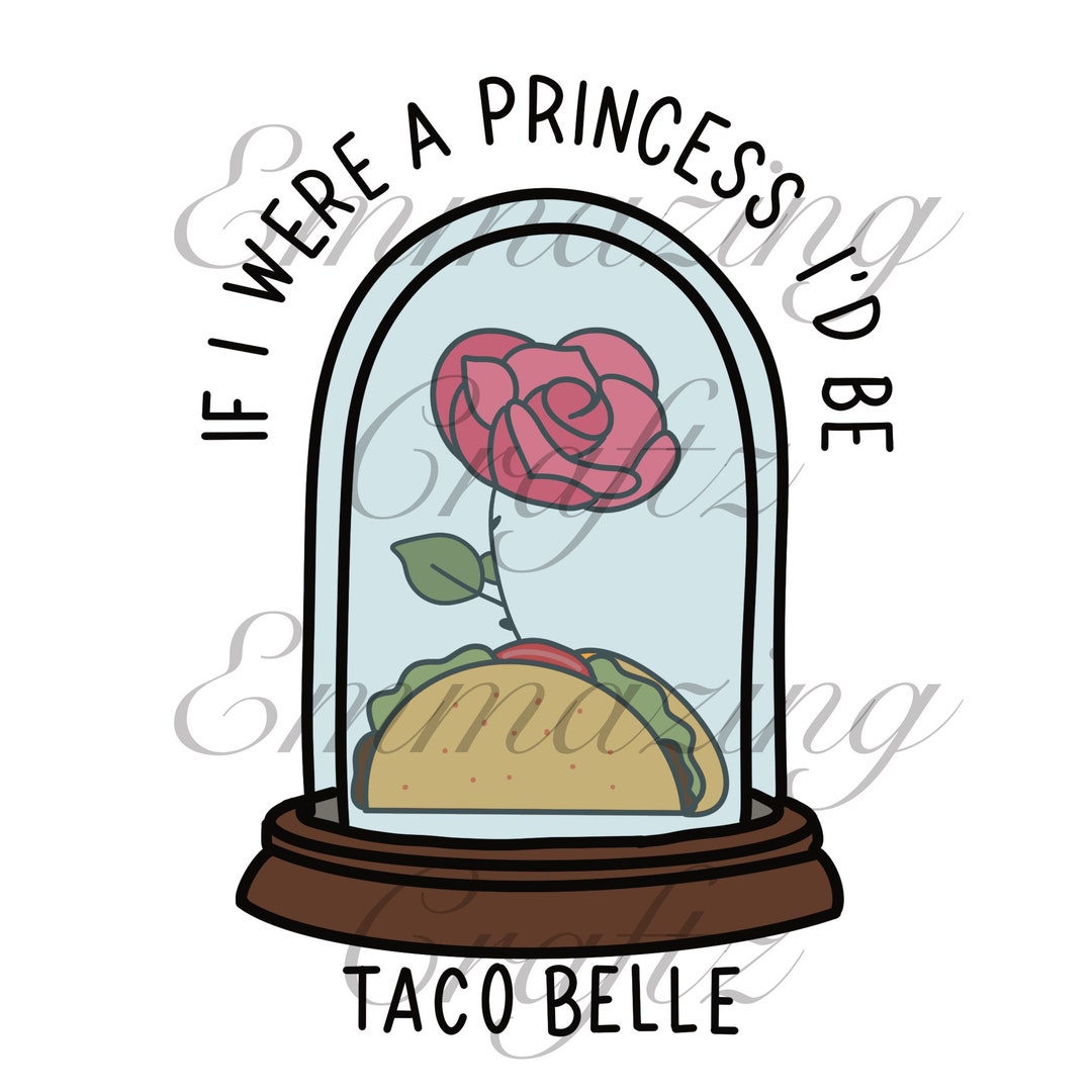 Taco Belle Png Princess Png Digital Download - Etsy